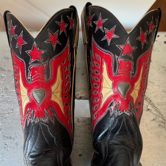 Larry Mahan | Shoes | Vintage Cowboy Cowgirl Western Larry Mahan Boots ...